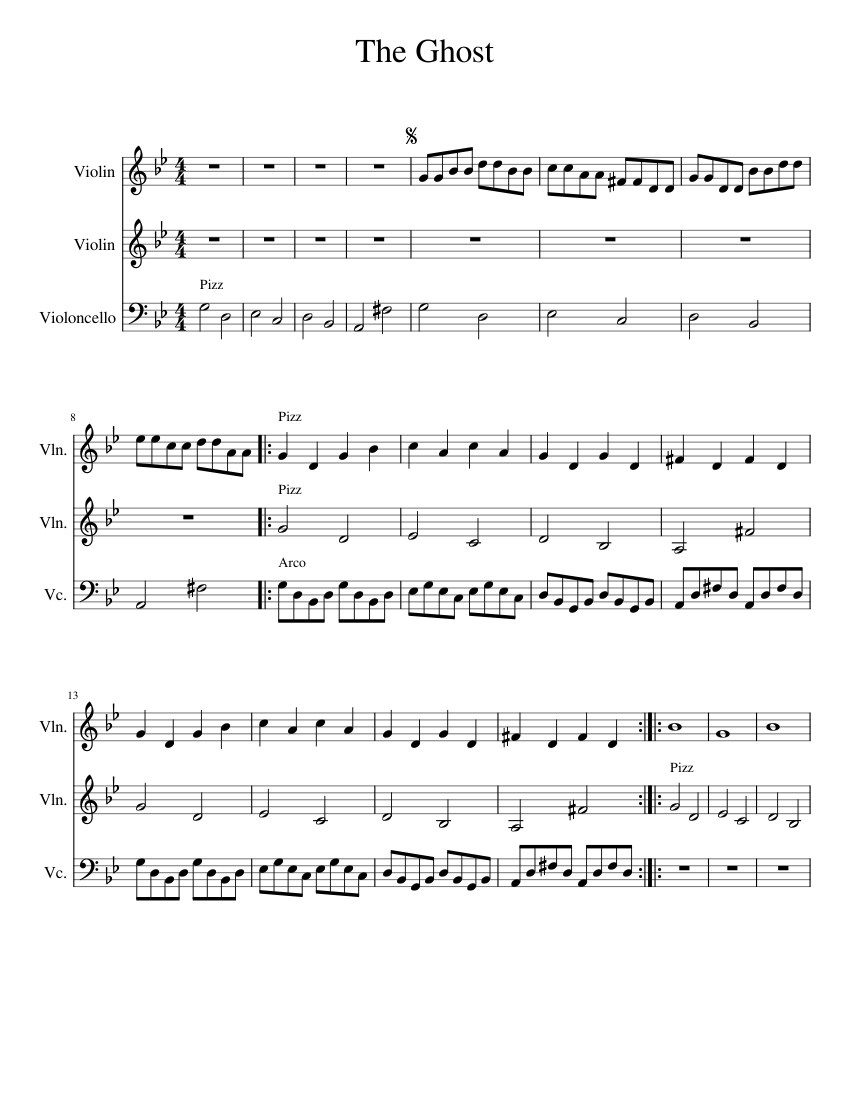 The Ghost - piano tutorial