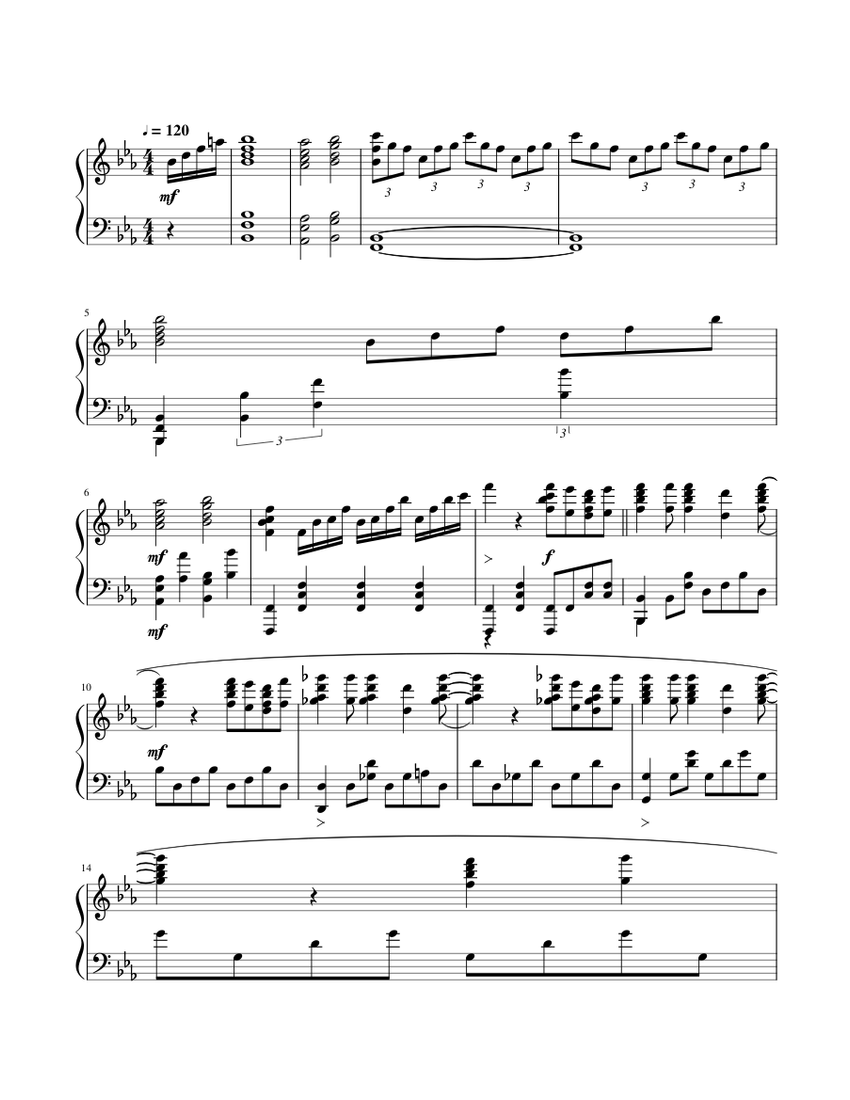 Hunter x Hunter Sheet music for Piano (Solo) | Musescore.com
