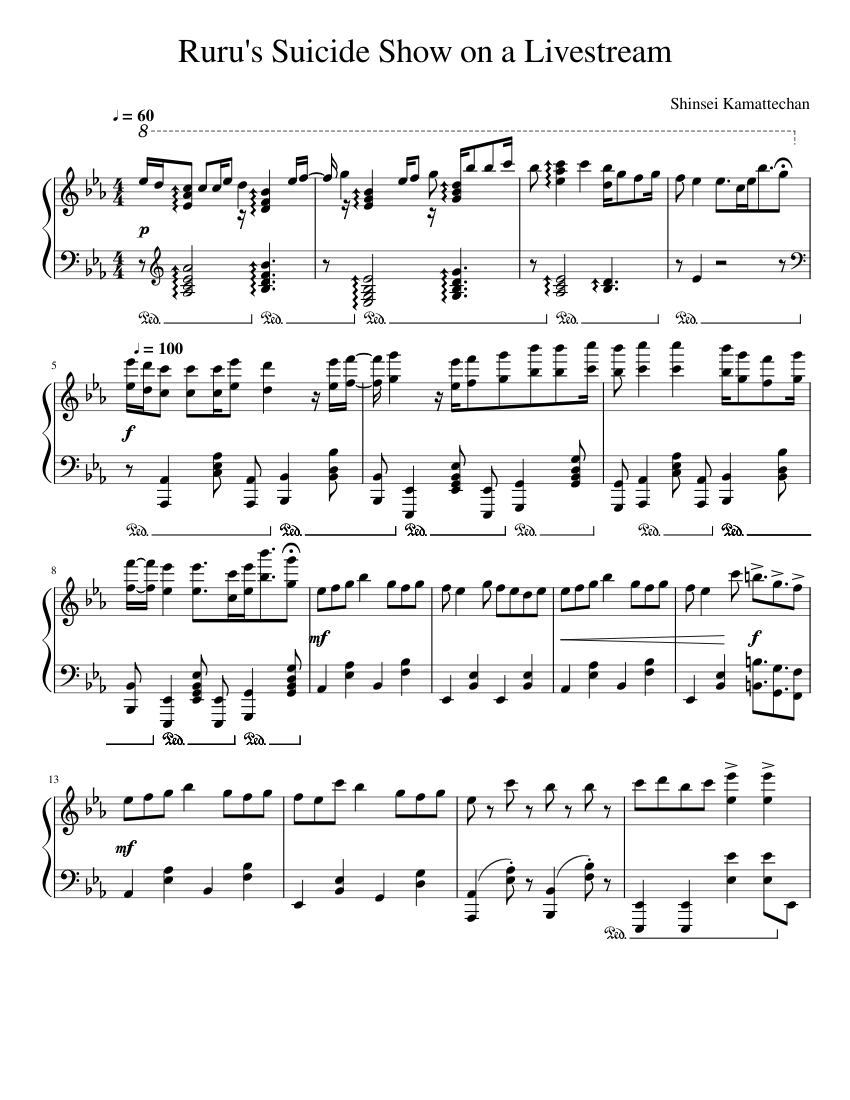 Shinsei Kamattechan | Ruru's Suicide Show on a Livestream | Advanced ...