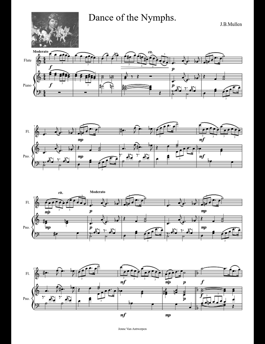 Dance of the Nymphs. sheet music download free in PDF or MIDI